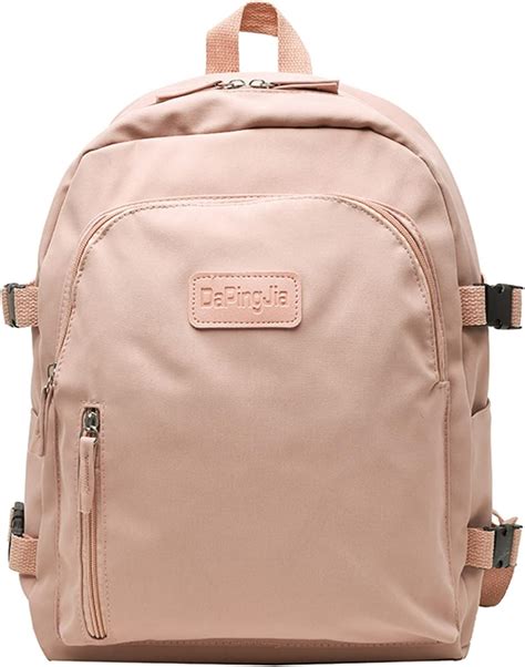 Jp Yindaity リュック レディース メンズ 無地 キャンバス リュックサック 軽量 おしゃれ タウンリュック カジュアル 通学リュック 女子 高校生 丈夫