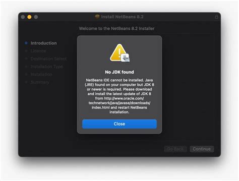 How Can I Fix This Netbeans Installation Processnote Jdk 8 Is Already Installed~ Macbook