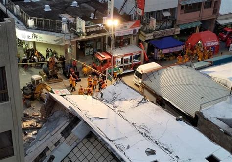 【新聞】918大地震／花蓮玉里倒塌大樓，4人已全數救出
