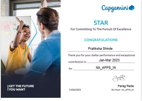 Pratiksha Shinde On Linkedin Capgemini Capgeminiindia