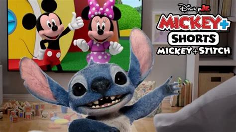 Mickey Stitch Disney Jr Animated Short Appears On Disney