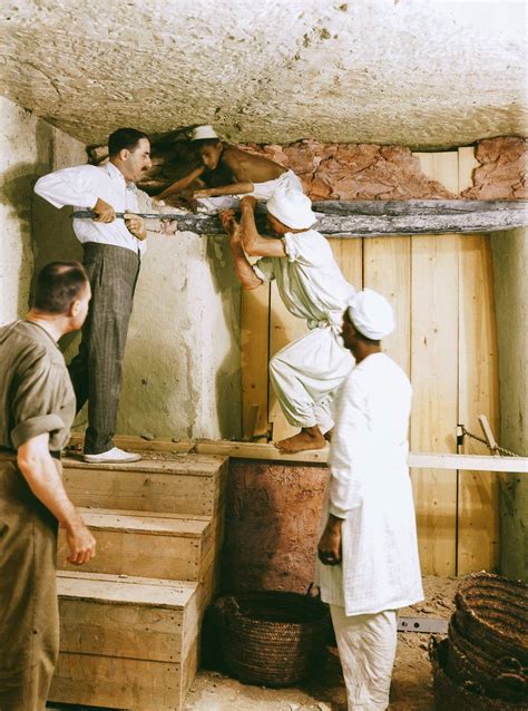 1922~the Discovery Of Tutankhamuns Tomb In Color Dec 2 1923 Carter
