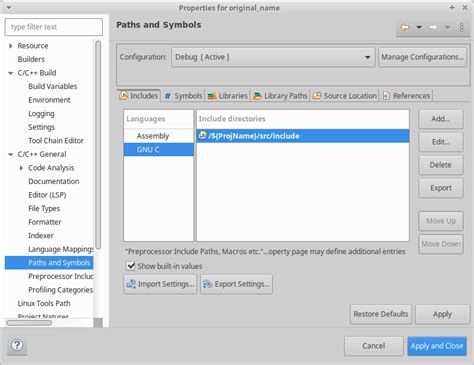 eclipse rename project folder at jerome cairns blog