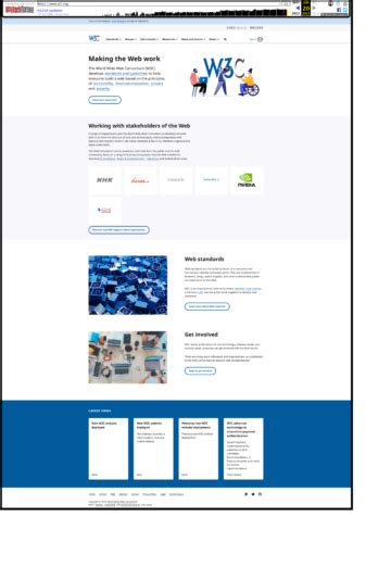 w3c website design help w3c