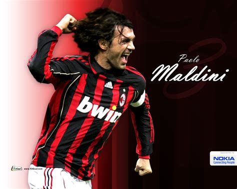 Paolo Maldini Legend Paolo Maldini Wallpaper 1306377 Fanpop