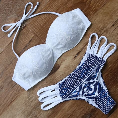 Buy Sexy Bikinis Women Push Up Swimsuit Brazilian