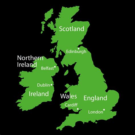 Карта british isles