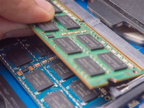 Installing Memory Editorial Stock Photo Image Of Component