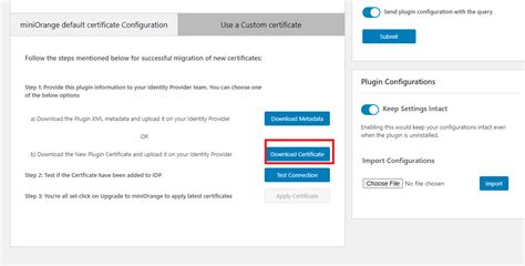 How To Renew Upgrade SP Certificate In The SAML SSO Plugin With Shibboleth As IDP Knowledge