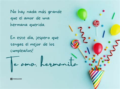 Quotas En Espanol De Cumpleanos Para Hermana