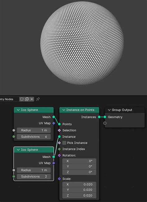 geo nodes how to scale ramp instance on points tutorials tips and