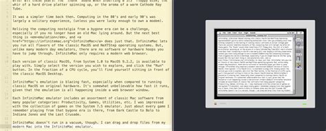 Infinitemac A Browser Based Journey Into Classic Macos And Nextstep