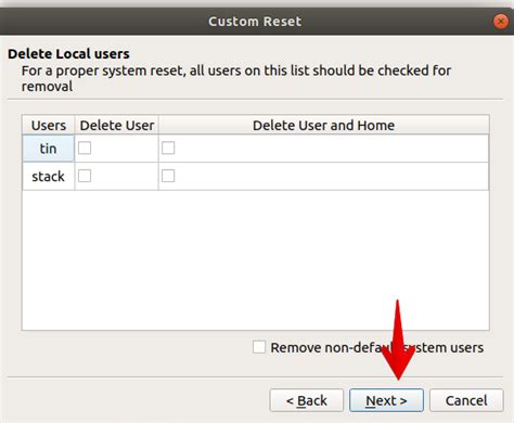 How To Reset Ubuntu VITUX