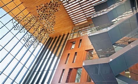 Surrey Civic Centre Structural Glass Wall Systems Balustrade