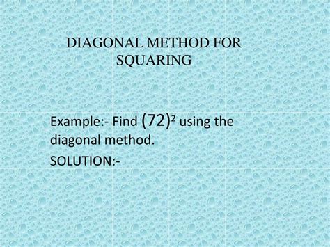 PPT SQUARES AND SQUARE ROOTS A REVIEW PowerPoint Presentation Free Download ID 3231470