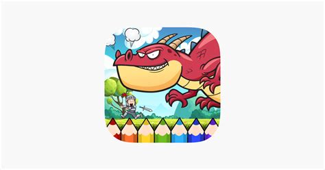 ‎app Store에서 제공하는 드래곤 색칠 공부 유아 및 어린이를위한 교육 게임을 색칠