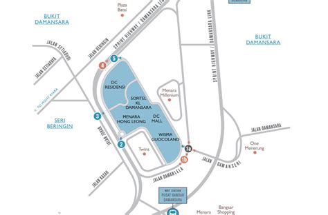 Dc Residensi Location Map New Launch Kl And Pj