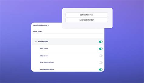 Event Folder Permissions Swoogo
