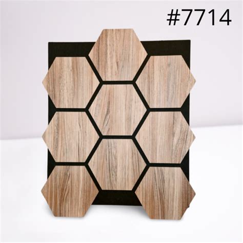 Акустичен панел шестоъгълник светъл дъб Acustic Decor