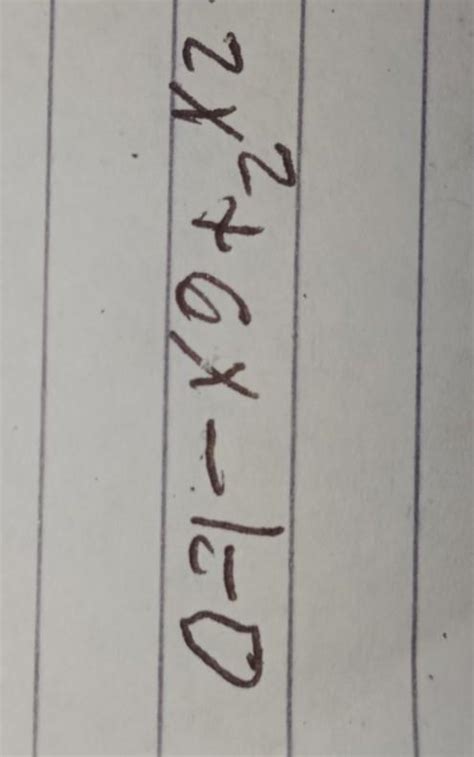 2x² 6x 1 0pa help math brainly ph