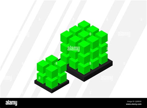 Isometric Digital Technology Web Banner Big Data Machine Learning