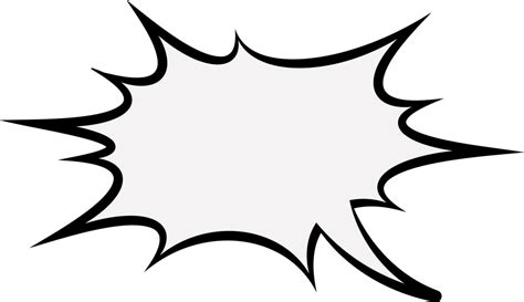 Comic Bubbles Pngs For Free Download