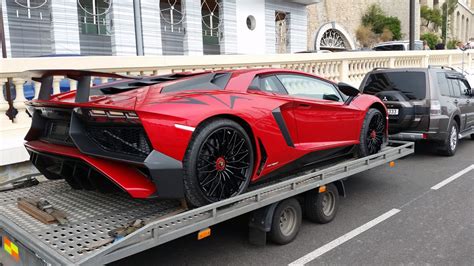 Lamborghini Aventador Lp 750 4 Sv à Monaco Youtube