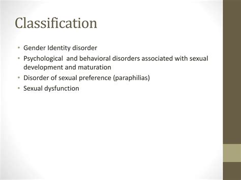 Sexual Disorders Gender Identity Disorderspptx Pptx