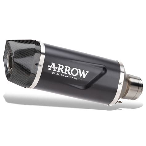 Arrow 71967AKN Indy Race Evo Homo Slip On Exhaust Dark For Kawasaki