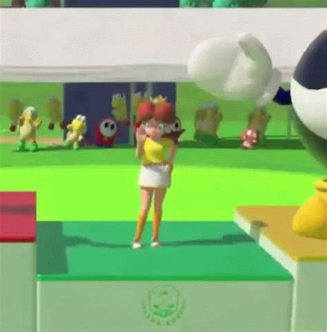 Mario Golf Princess Daisy Gif Mario Golf Princess Daisy Super Mario Discover Share Gifs