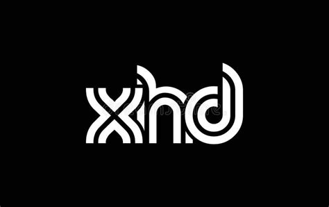 Xhd Letter Design Stock Illustrations 22 Xhd Letter Design Stock