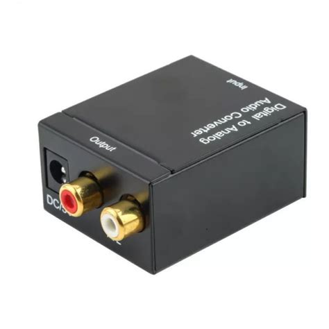 6X ADAPTATEUR CONVERTISSEUR COAXIAL Toslink SPDIF Numerique Vers