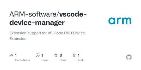 Vscode Device Managerreadmemd At Main · Arm Softwarevscode Device Manager · Github