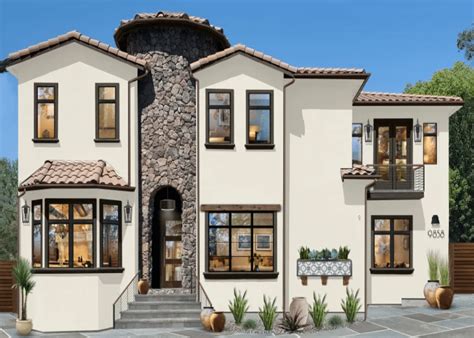 What Colors Are Most Often Used In Spanish Style Homes A House In