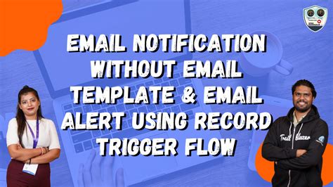 Email Notification Without Email Template And Email Alert Using Record Trigger Flow Sfdc Madhukar