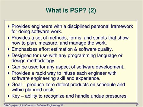PPT Topic X Personal Software Process PSP PowerPoint Presentation