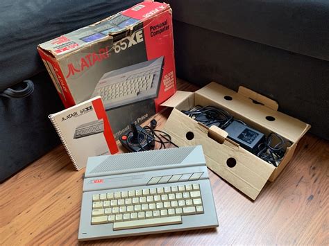 Atari 65xe Pudełko Zasilacz Joystick Instrukcja Warszawa