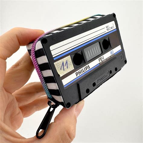 Cassette Wallet Handmade Upcycled Coin And Cash Holder Eco T Etsy