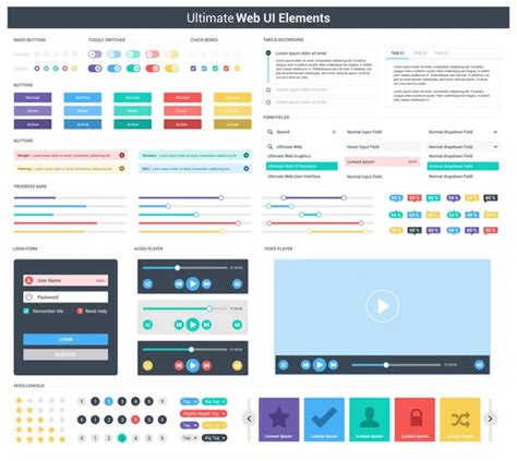 26527056 Ui Kit Vector Images Depositphotos