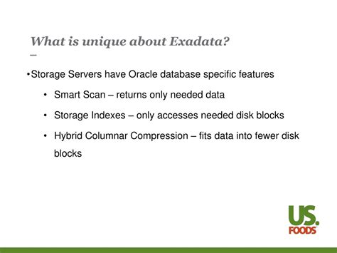 PPT Exadata Distinctives PowerPoint Presentation Free Download ID