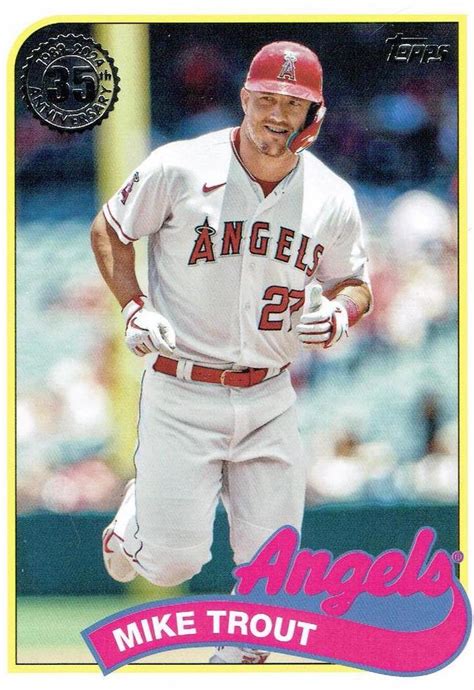 Mike Trout 89b 70 Prices 2024 Topps 1989 Baseball Cards