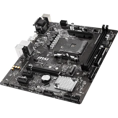 Материнская плата MSI B450M Pro-M2 Max B450 Socket AM4 2xDDR4, 4xSATA3 ...