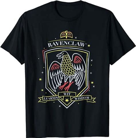 Harry Potter Hand Drawn Ravenclaw Shield T Shirt