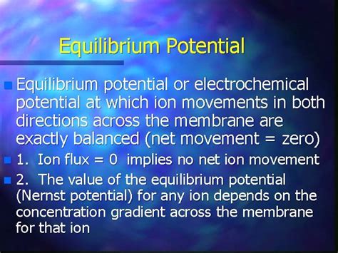 Physiology 1 Lecture 11 Membrane Potentials Membrane Potentials
