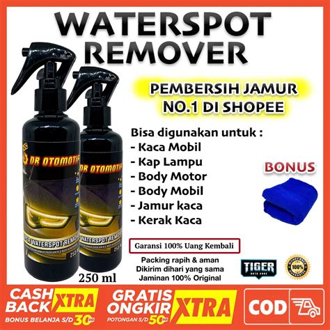 Jual PEMBERSIH JAMUR KACA MOBIL OBAT PENGHILANG JAMUR KERAK KACA DAN BODY MOBIL MOTOR WATERSPOT