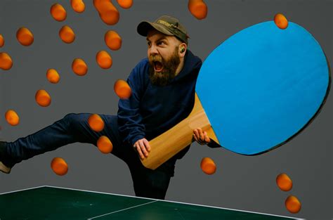 Giant Ping Pong Paddle Jackman Works