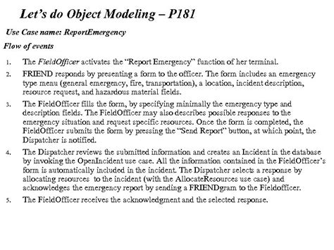 chapter 5 analysis object modeling a projector
