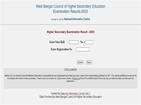 Hs Result 2020 Wb 12th Result Declared On Wbresults