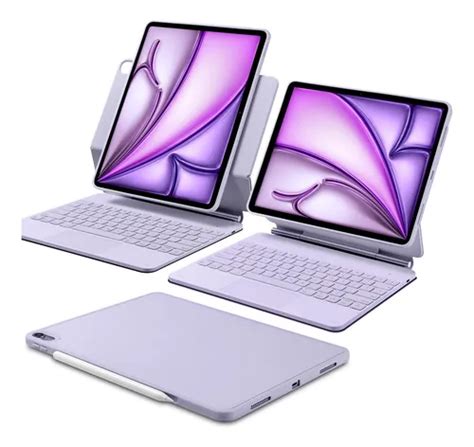 Capa De Teclado Esr Ipad Air De 13 Polegadas M2 2024 Com