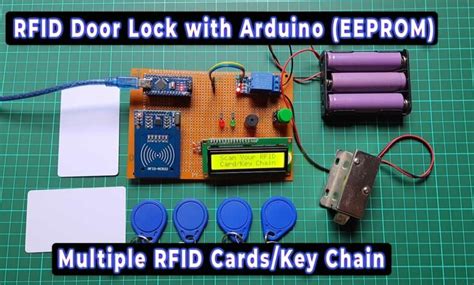 Arduino Rfid Master Card Door Lock With Eeprom